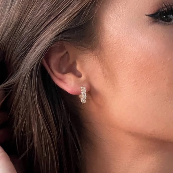 merikai and moon | Jewelry | Merikai And Moon Ella Hoop Earring | Poshmark